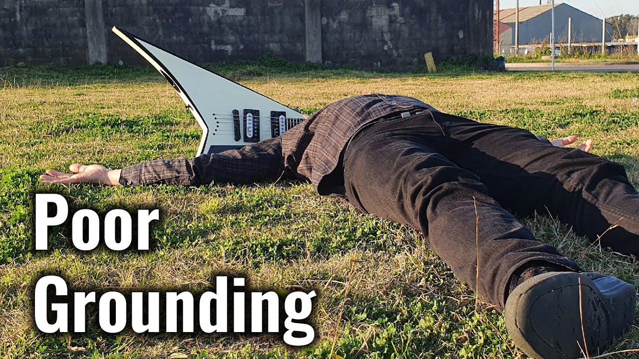 Black Hardware = Poor Grounding - Jackson JS32T Rhoades - YouTube