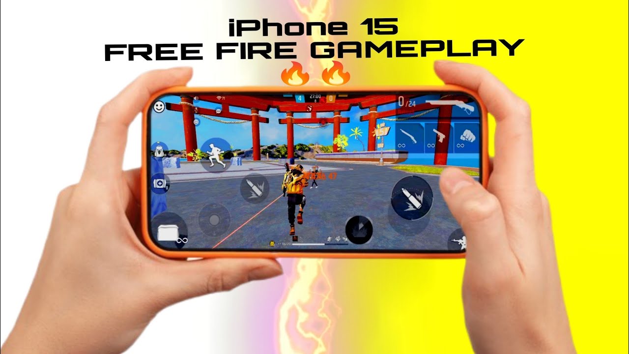 iPhone 15 free fire gameplay 🔥🔥🔥#viral #ff #shortvideos #viralvideos # ...