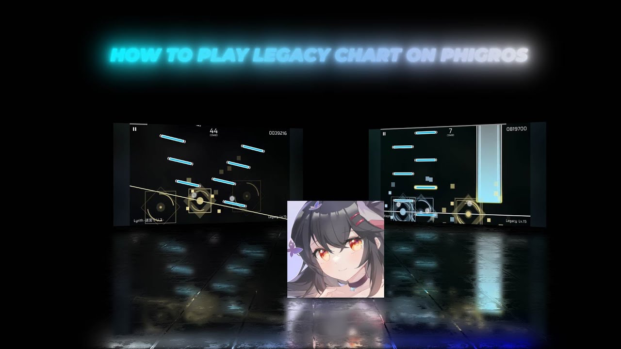 How to play Legacy Chart On Phigros 2024 | Phigros Update - YouTube