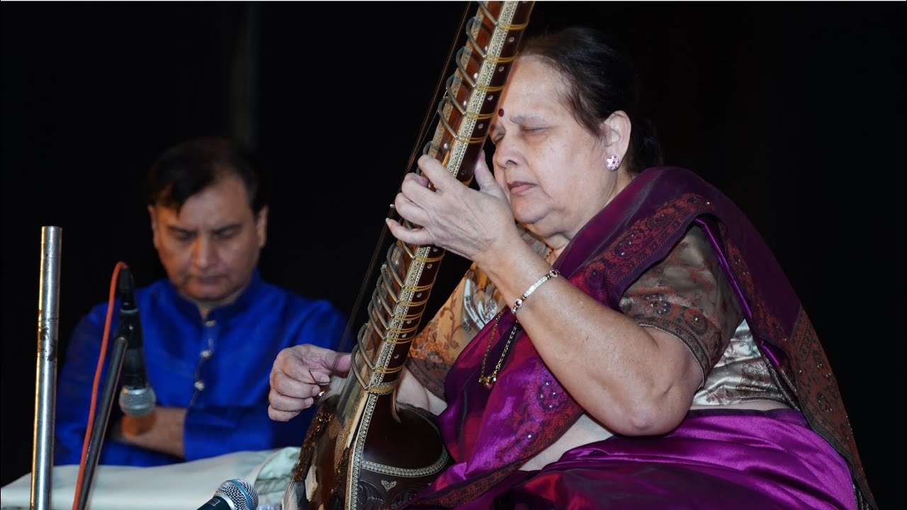 Smt. Sandhya Apte-Sitar- Raag Puriya Kalyan- Mishra Maand - YouTube
