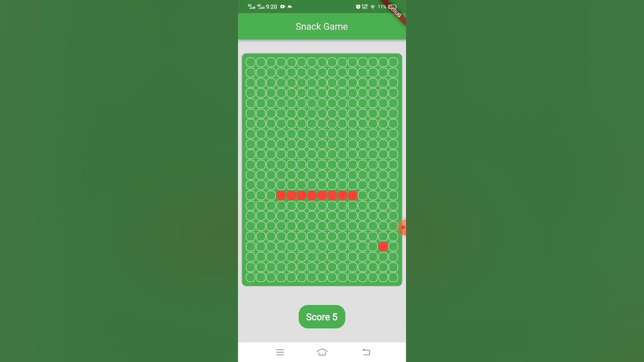Flutter Snake Game || Get source code - YouTube