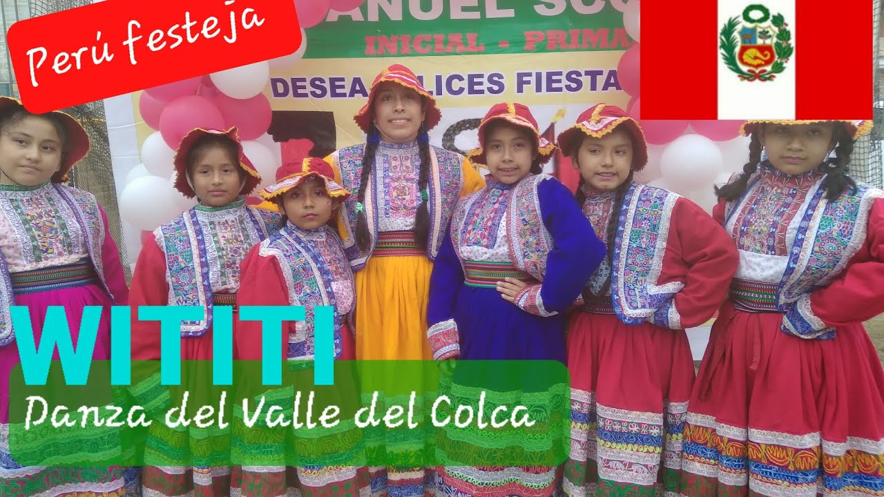 Danza de AREQUIPA 💟🌼 WITITI - YouTube