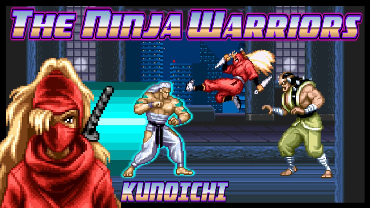 NINJA WARRIORS (SNES) KUNOICHI GAMEPLAY - YouTube