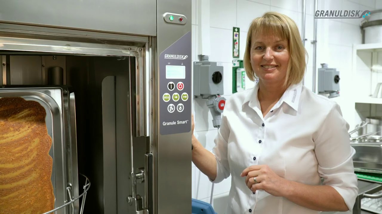 Котломоечная машина Granuldisk от ROVABO - YouTube
