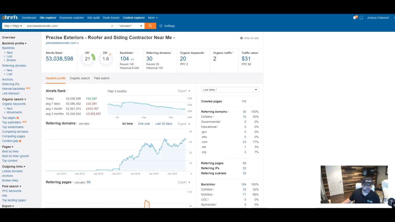 Precise Exteriors - Website Review - YouTube