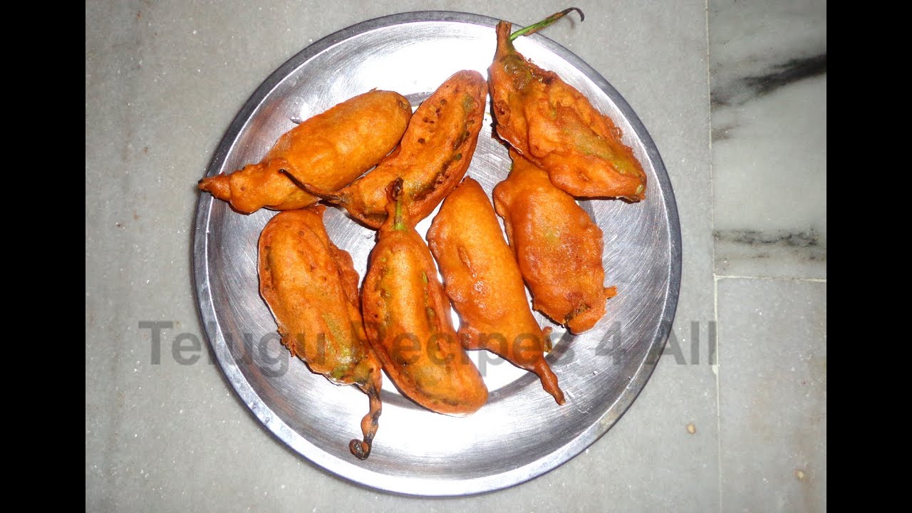 How to Make MIRCHI BUJJI / MIRAPAKAYA BUJJI Recipe in Telugu - YouTube