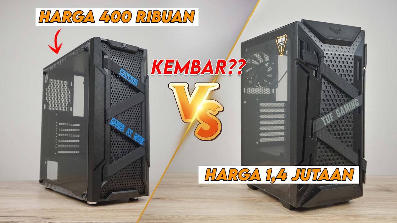BERANTEM GARA-GARA CASING!!? REVIEW CASING ASUS TUF GT301 VS AULA SPIDER FZ014 | BZONES SERIES ...