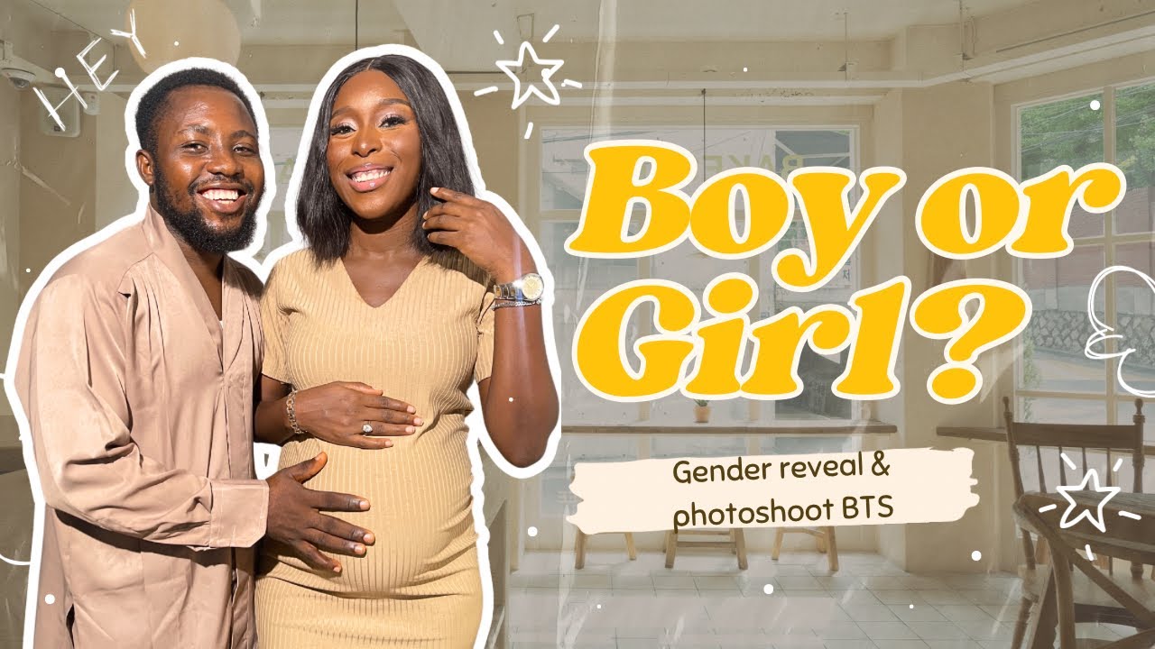 It’s a…..😁Gender Reveal & Photoshoot BTS🎊 - YouTube