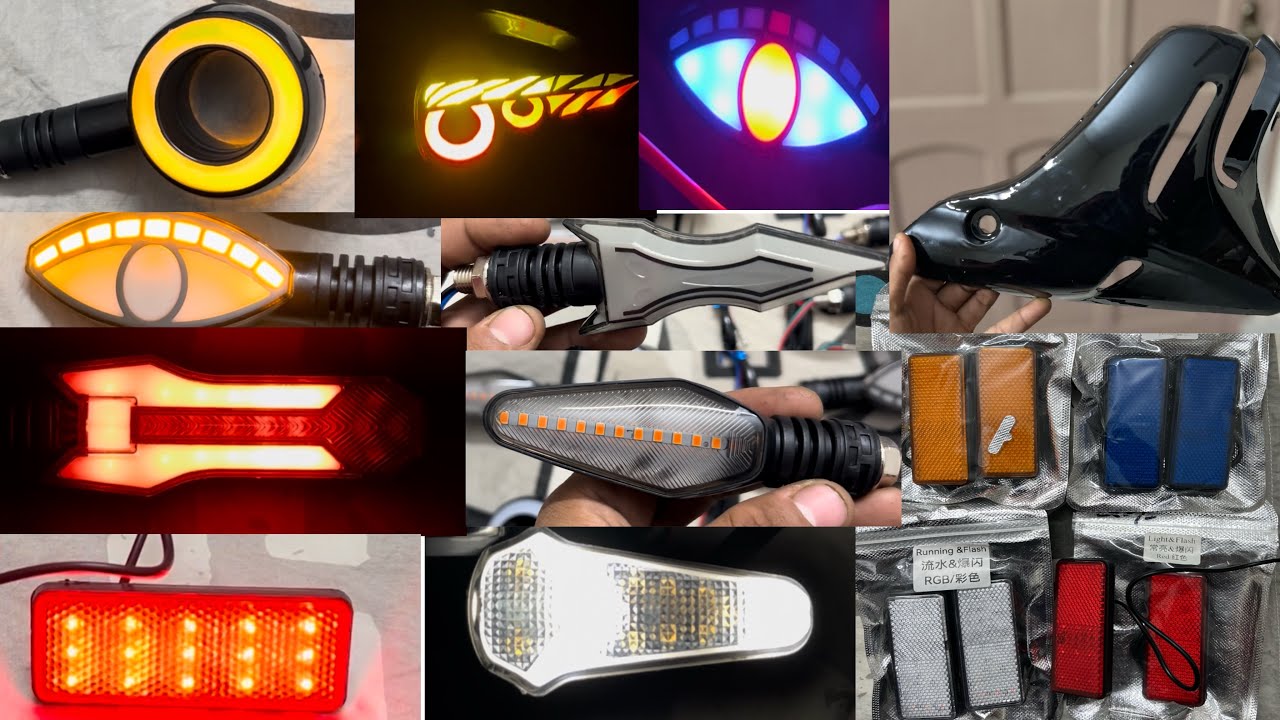 Bike Modification Parts Available | Fancy Indicators Complete Review ...