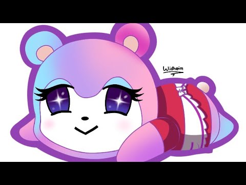 Judy Fanart || Animal Crossing - YouTube