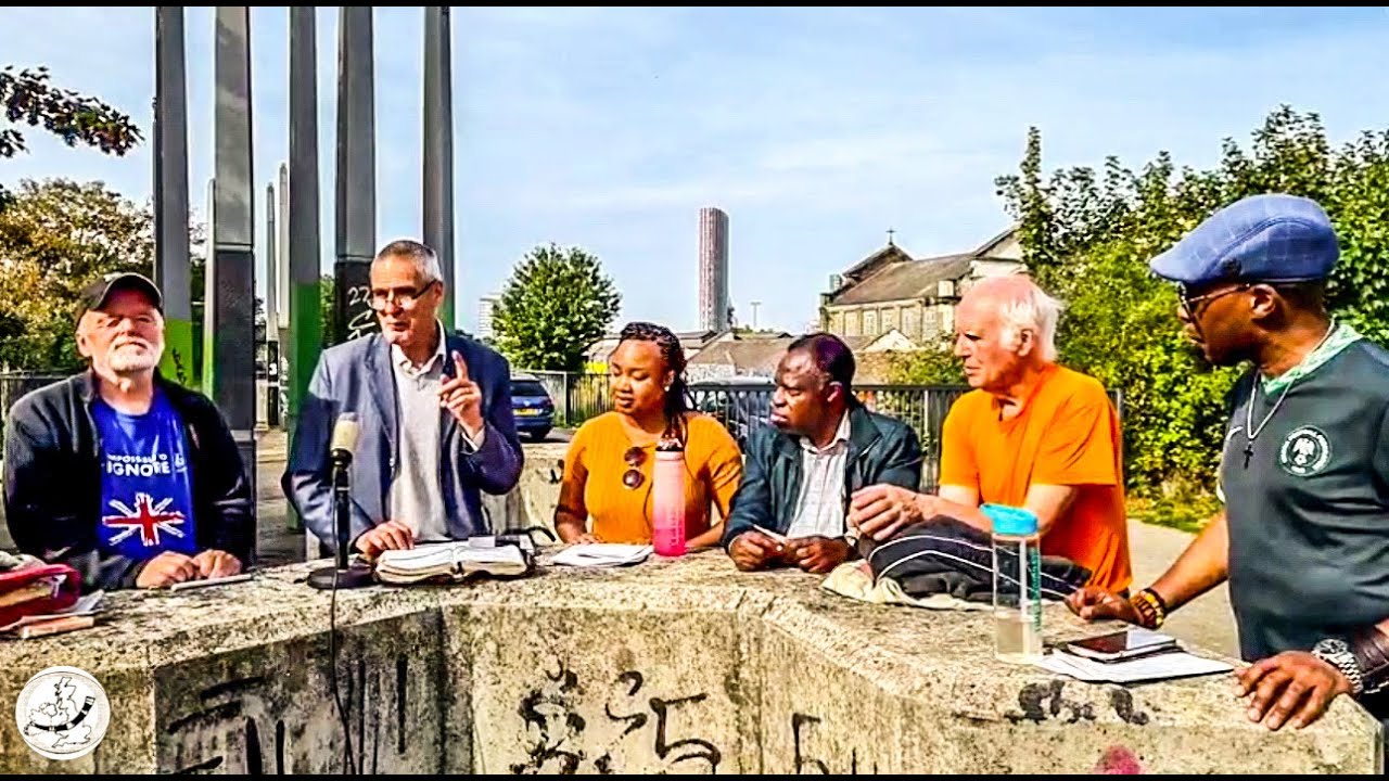 October 2023 Christian Voice UK Open air Prayer Meeting - YouTube