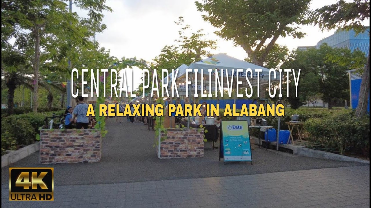 Central Park Filinvest Walk Tour 2023 | Eats At the Park | Filinvest ...