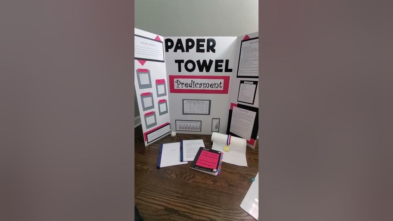 challenge A Science Fair board/presentation (part 5) - YouTube