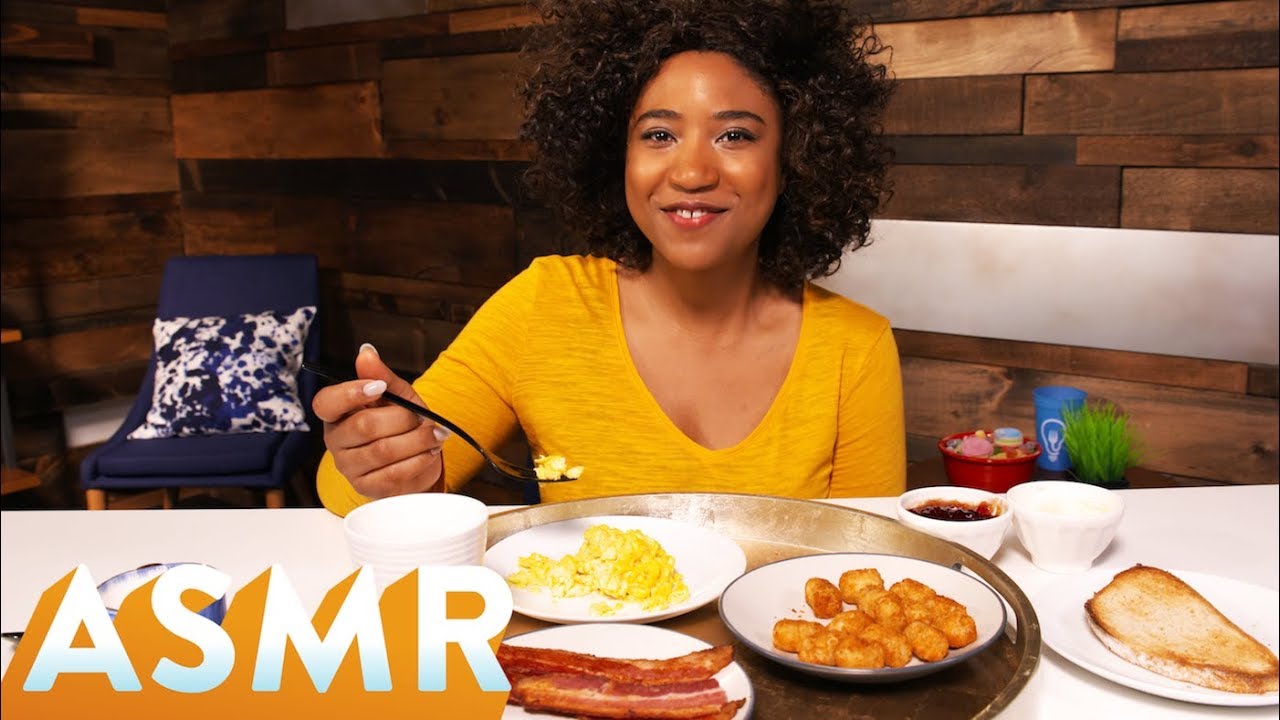 ASMR: Breakfast in Bed Role Play | Food.com - YouTube