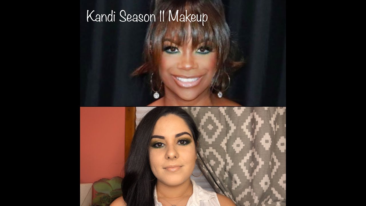 Kandi RHOA Season 11 Reunion Makeup Look - YouTube