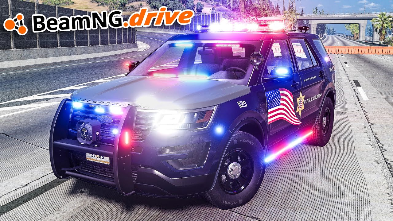 Best Police Car Mods For BeamNG Drive #1 - BeamNGTV - YouTube