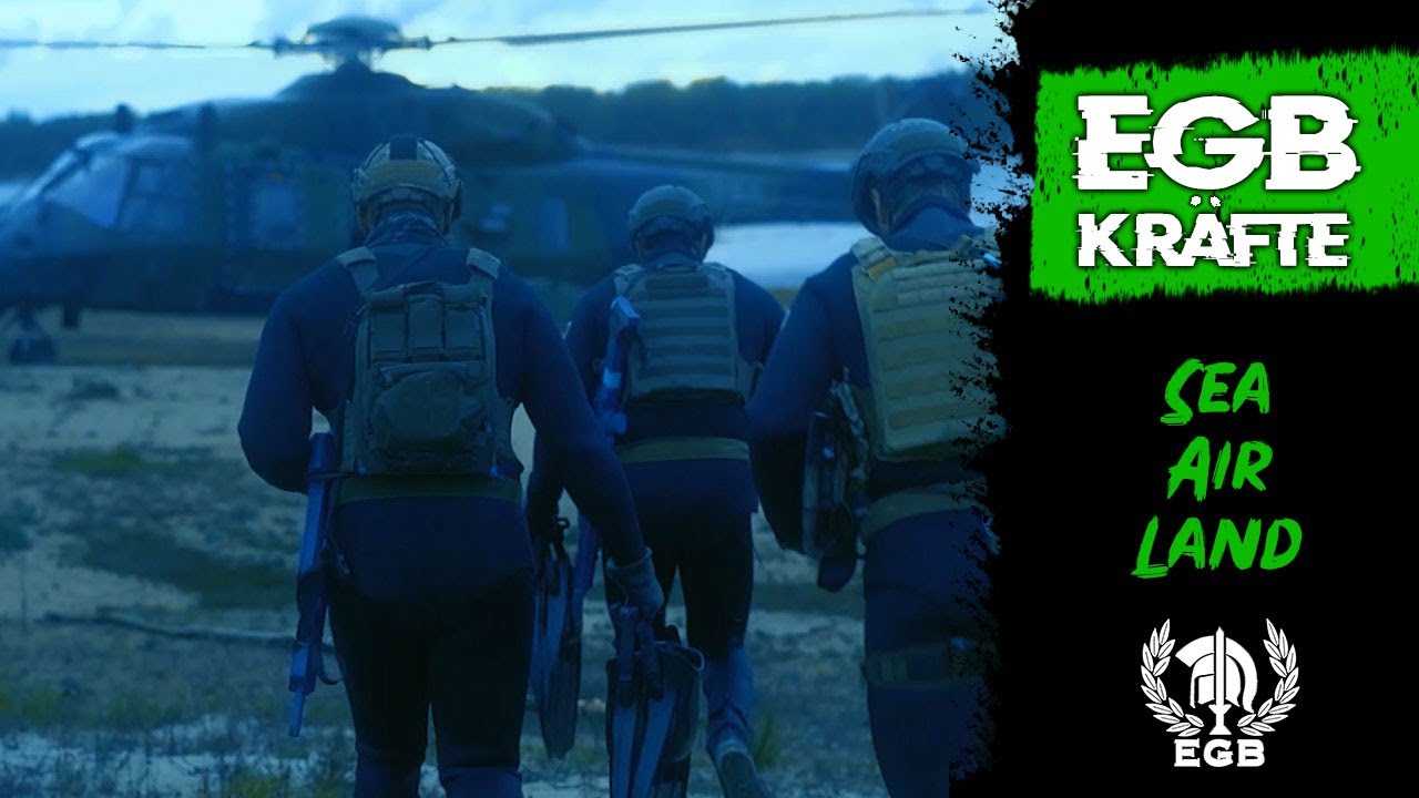 EGB Kräfte Bundeswehr / Sea Air Land training 2023 - YouTube