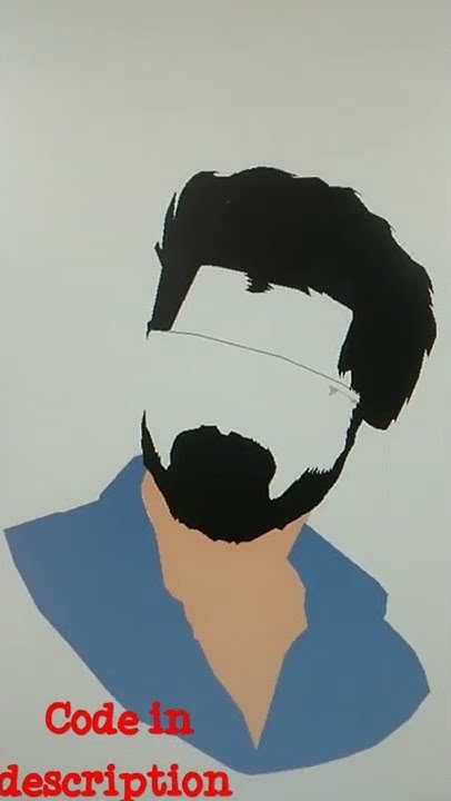 Draw Vijay using python 😎 - YouTube