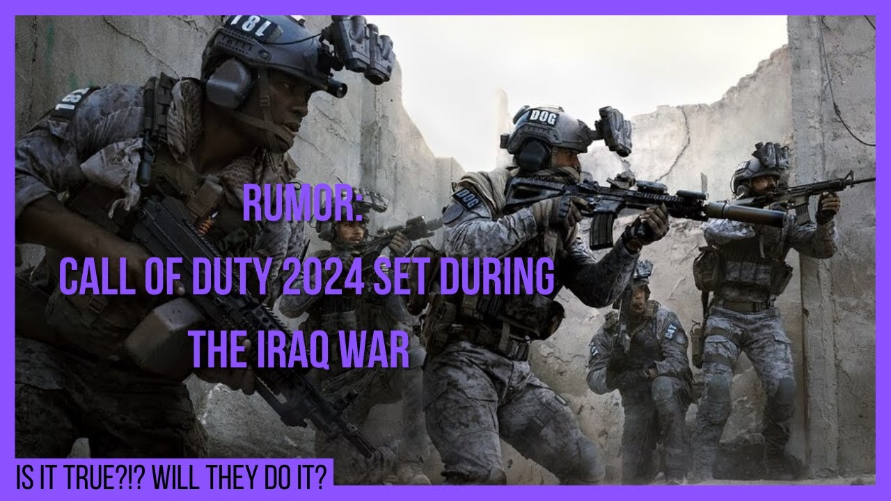 Call of Duty 2024 Set during the Iraq War? EZ Achieve Clips - YouTube