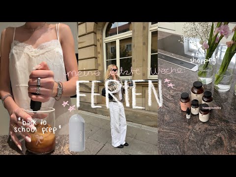 LAST WEEK OF VACATION VLOG