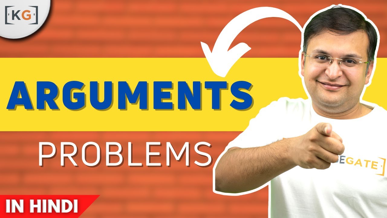 14 Problems of arguments | examples | problems - YouTube