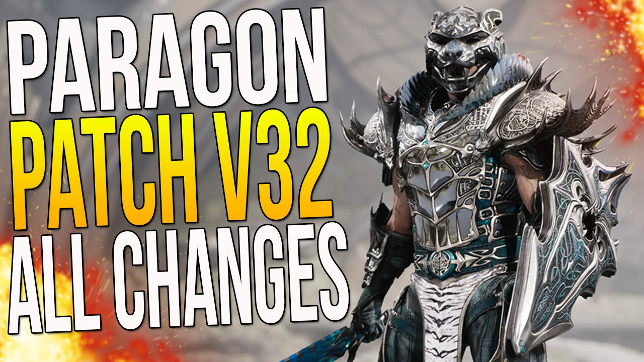 Paragon Patch v32 All Changes! "NEW SKINS, INSTANT PRIME BUFF, RAPID ...