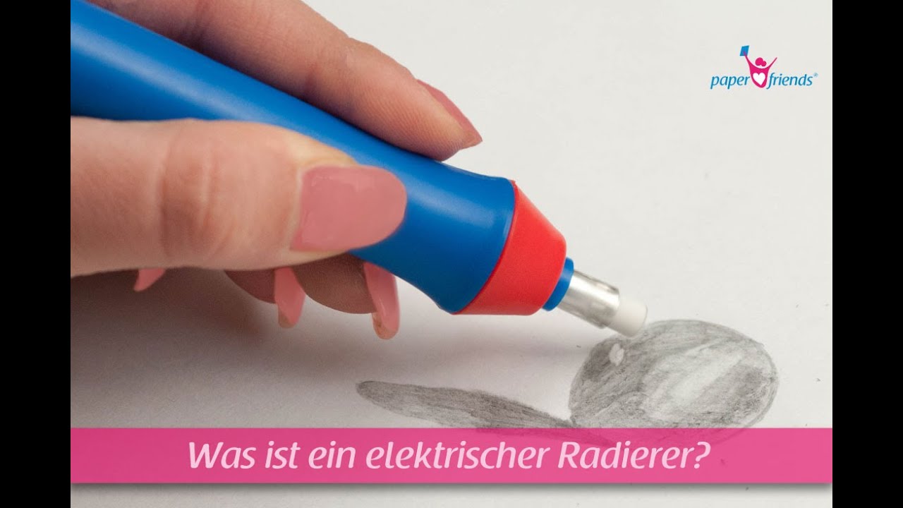 Was ist ein elektrischer Radierer? - YouTube