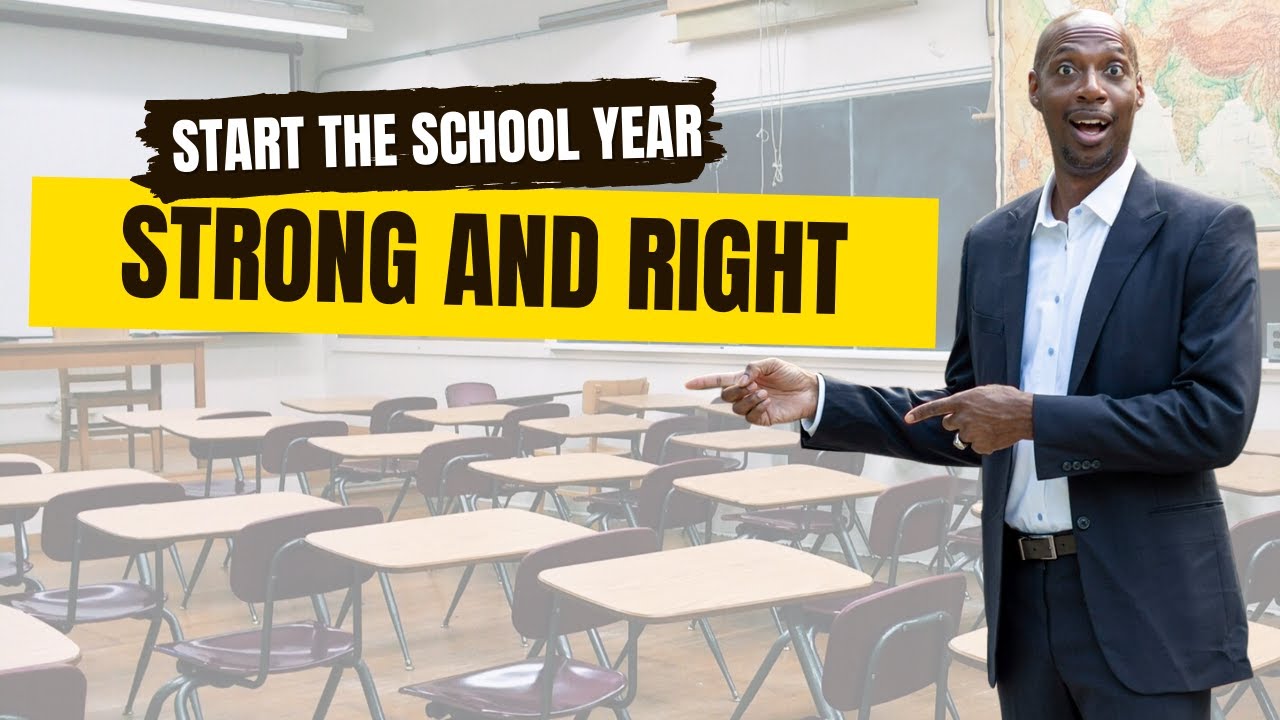 How To Start The School Year Strong: A Tip From A School Leader | Stand ...