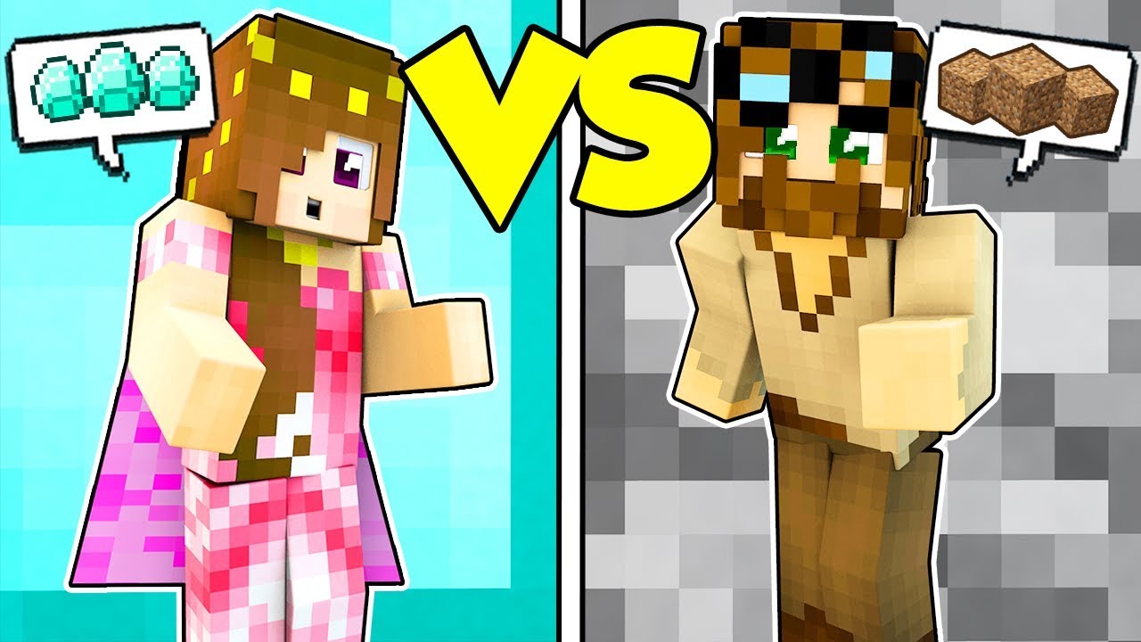 ANNA RICCA contro LYON POVERO su MINECRAFT! - YouTube