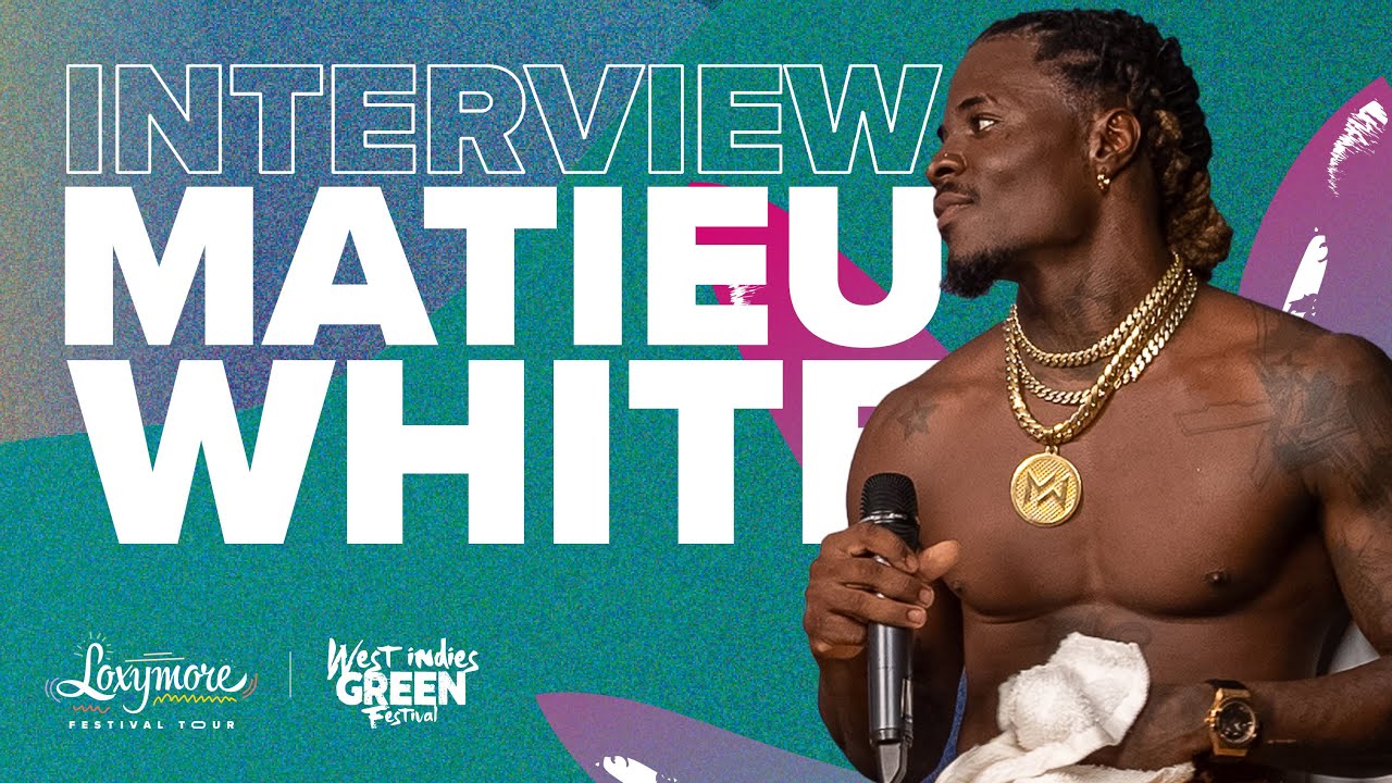 Matieu White - ITW West Indies Green Festival | Loxymore Festival Tour ...