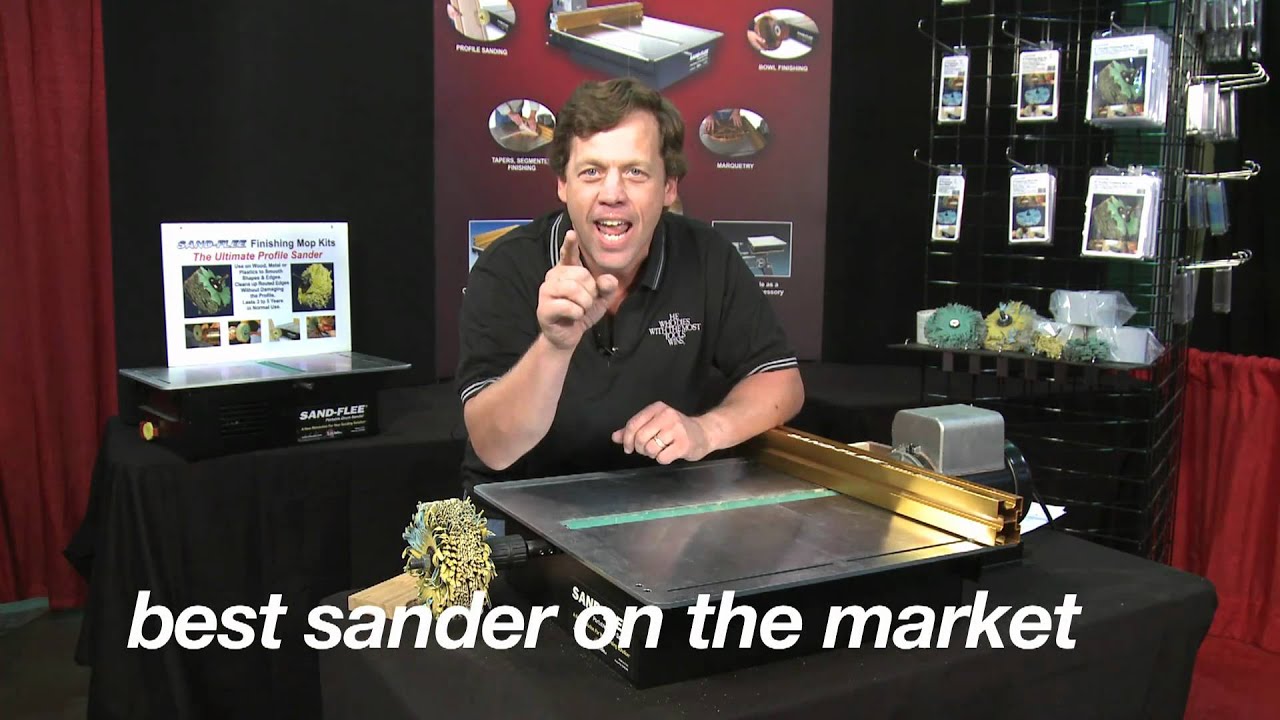 SAND-FLEE® Portable Drum Sander - YouTube