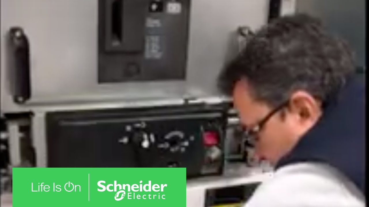 Access to MCset HV cable compartment - YouTube