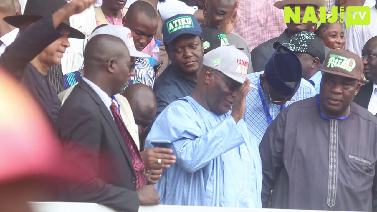 Nigeria News Today: Atiku Supporters Celebrate With Him As He Emerges ...