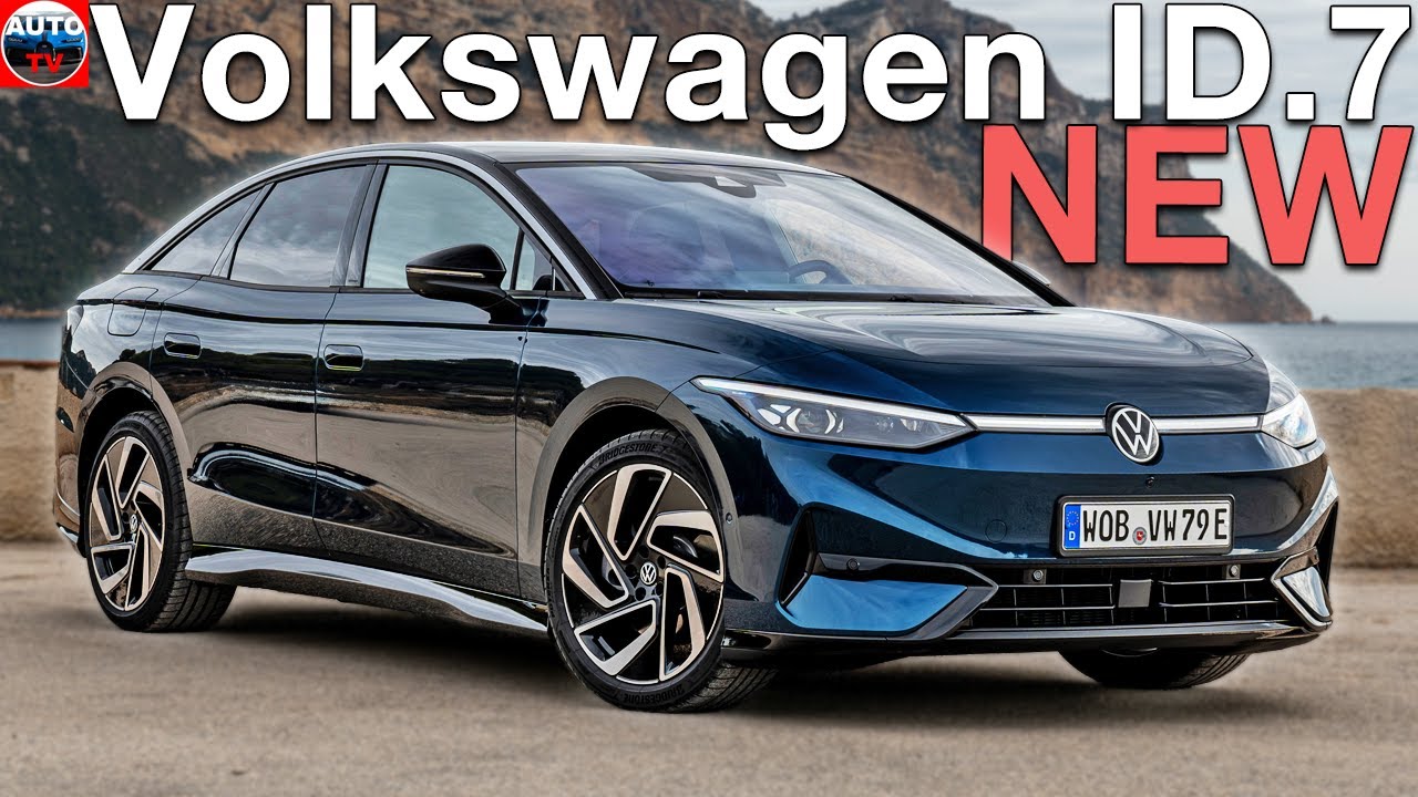 All NEW Volkswagen ID.7 2025 - REVIEW Driving, exterior & interior ...