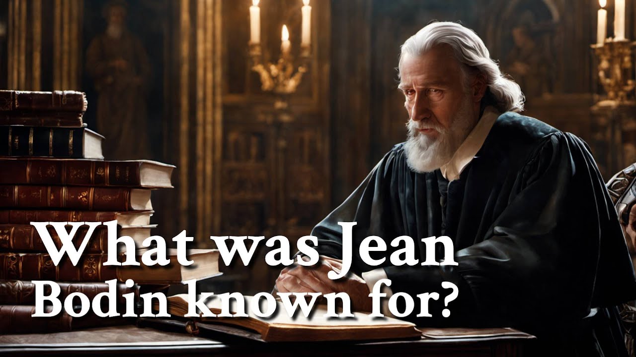 What was Jean Bodin known for? | Philosophy - YouTube