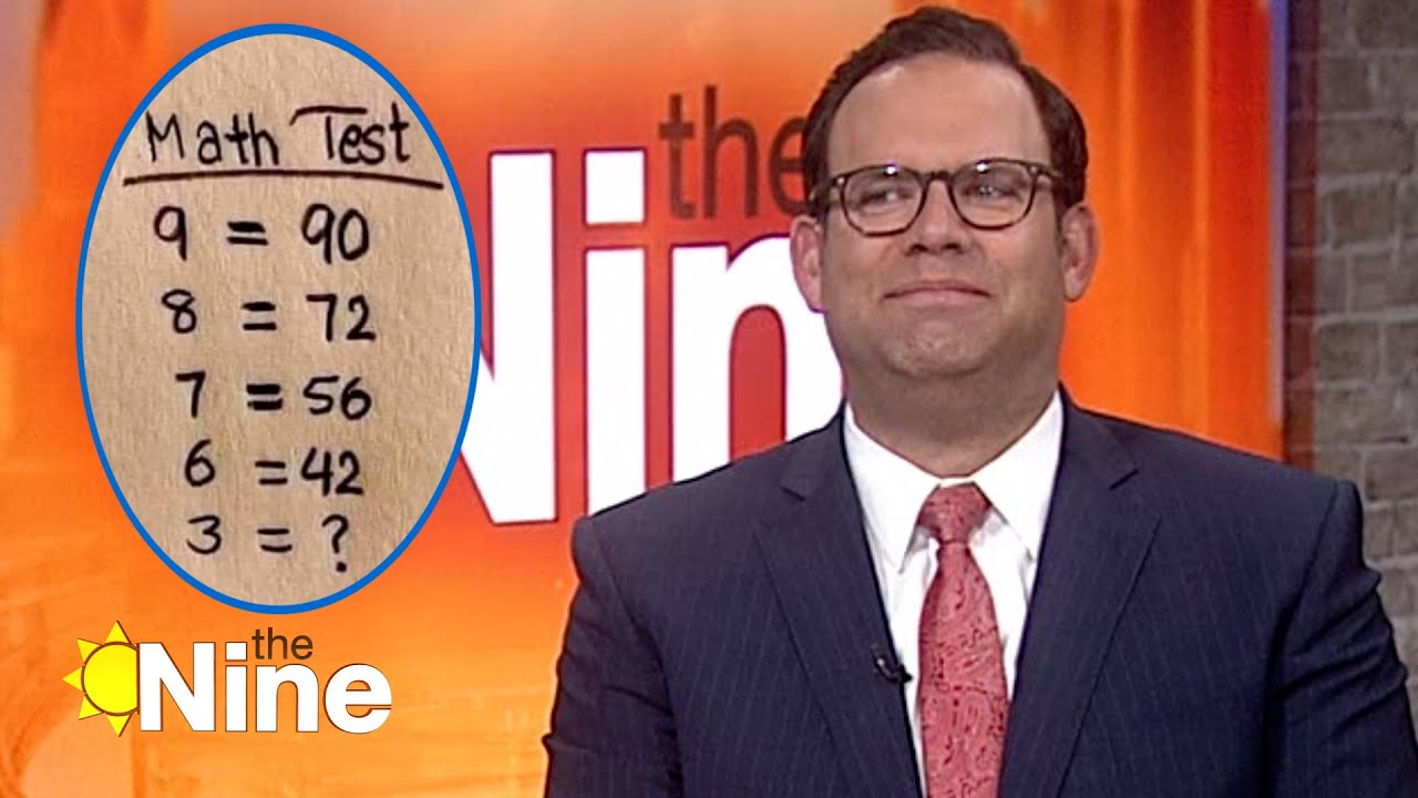 Can you solve this? | The Nine | FOX 2 Detroit - YouTube