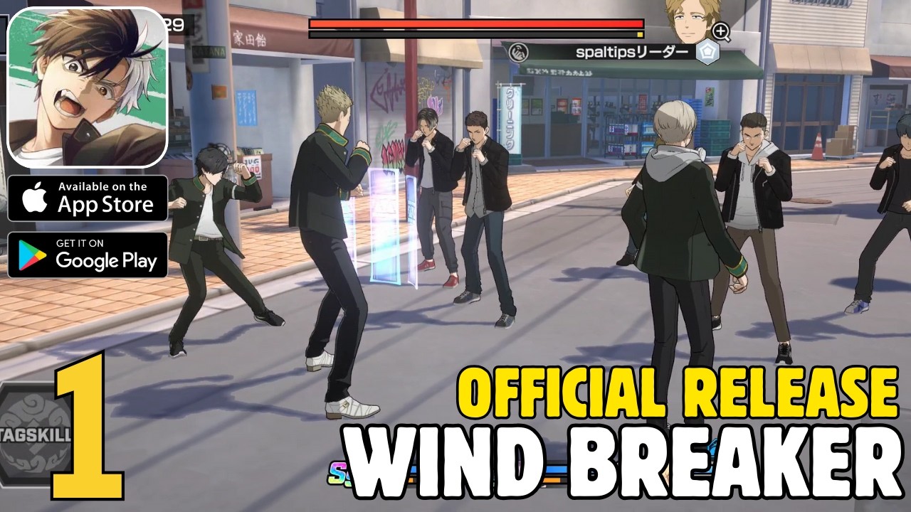 WIND BREAKER - Official Released | Gameplay Walkthrough Part 1(Android ...