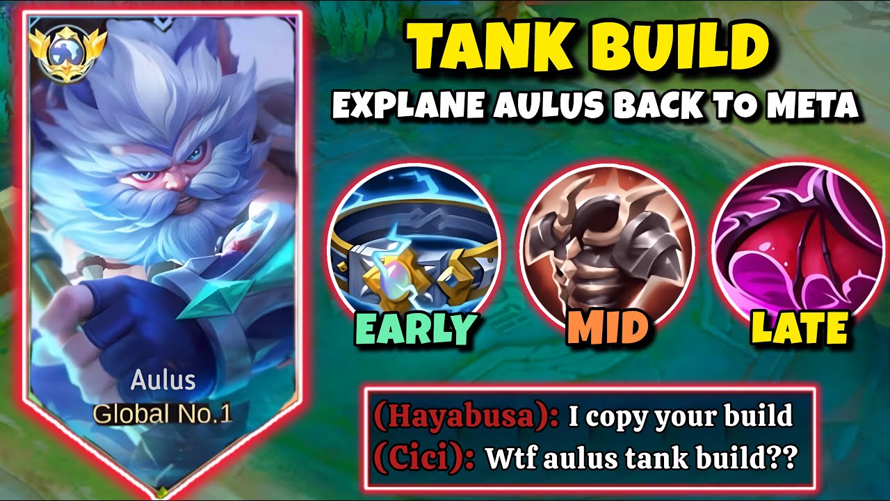AULUS EXP LANE WITH TANK BUILD IS INSANE!! EARLY TO LATE GAME AULUS ...
