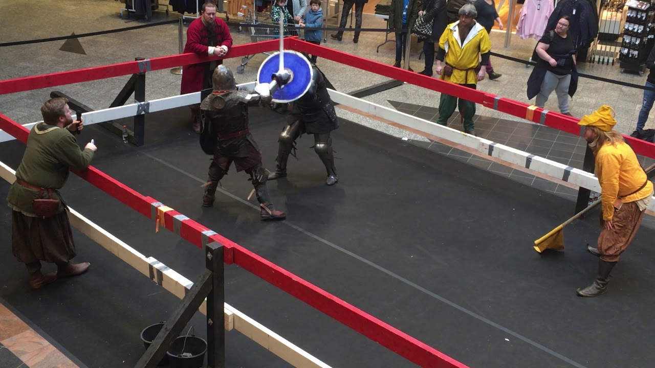 Sword & Shield fight 2 - YouTube