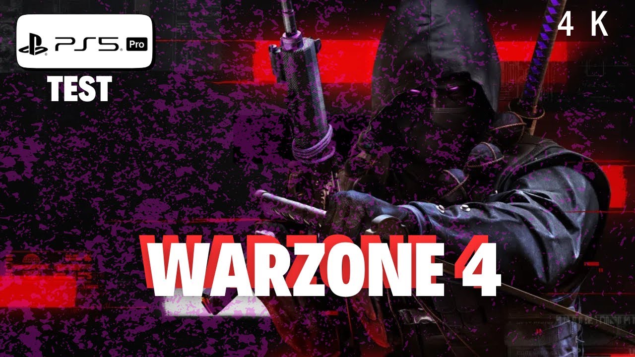 PS5 PRO - WARZONE 4 Gameplay Test - YouTube
