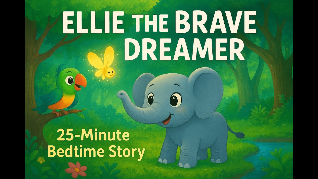 “Ellie the Brave Dreamer – A Magical Elephant Adventure | 25-Minute ...