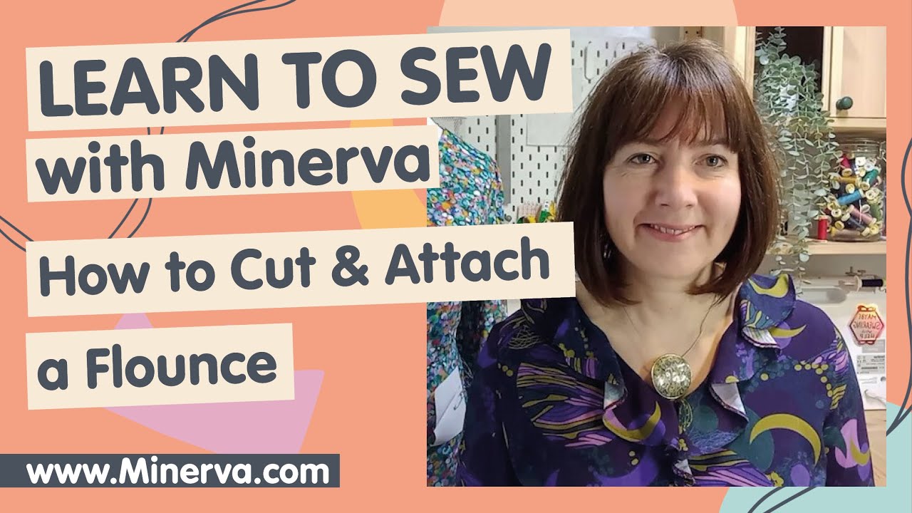 Learn to Sew – How to Cut and Attach a Flounce - YouTube
