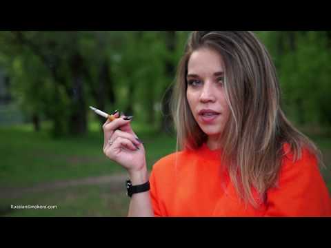 Pretty Kate is smoking 100mm