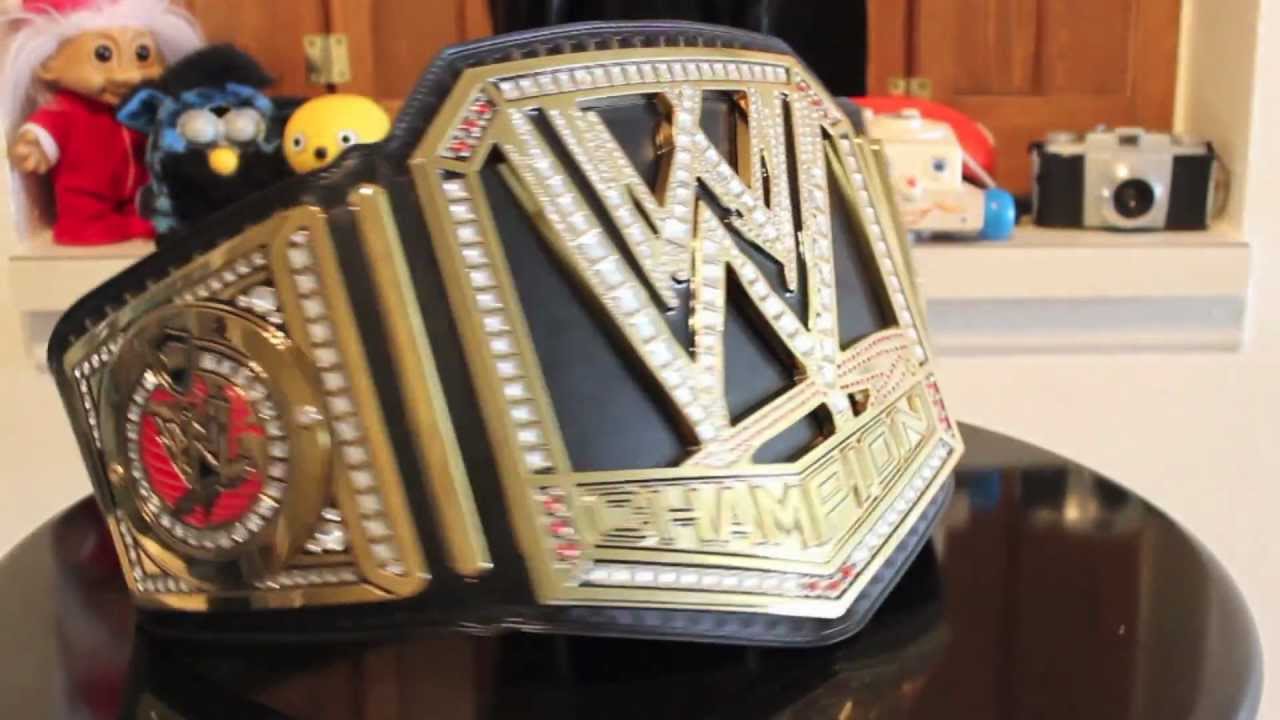 2013 WWE CHAMPIONSHIP TITLE BELT REVIEW - YouTube
