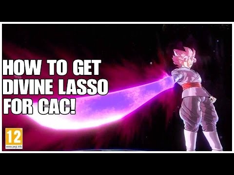 DRAGON BALL XENOVERSE 2 HOW TO GET DIVINE LASSO FOR CAC - YouTube