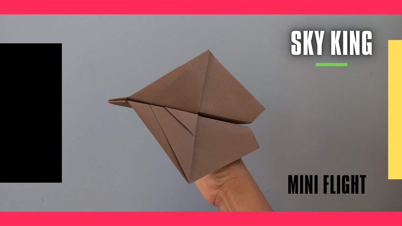 How To Make Mini Paper Airplane | Easy Paper Plane | Original Tutorial ...
