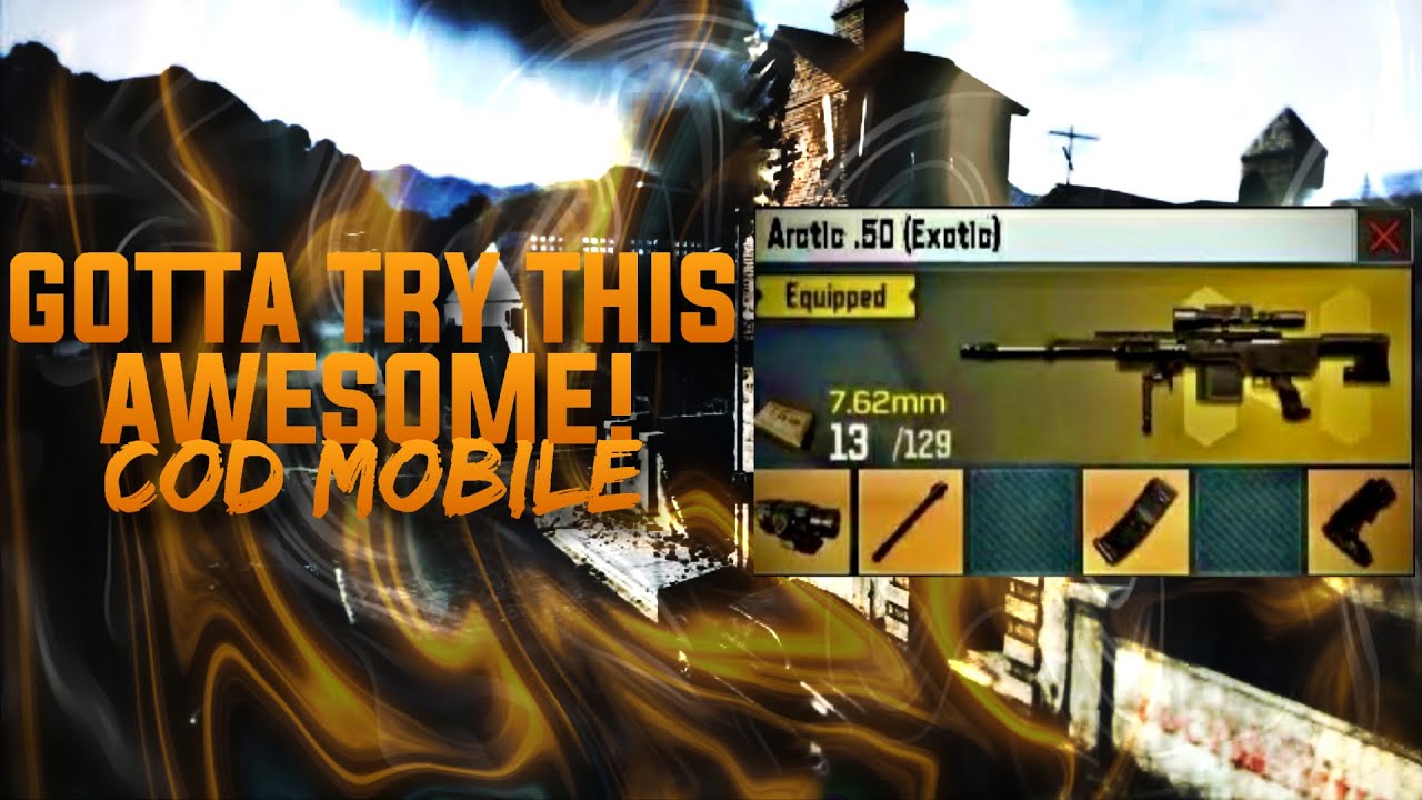 Arctic 50 Exotic Gameplay | COD Mobile - YouTube