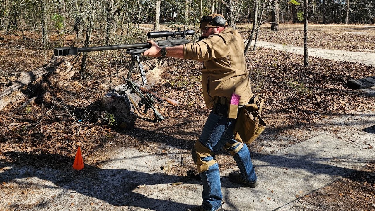50 cal sniper rifle vs guard dog ar500 Steel body armor - YouTube