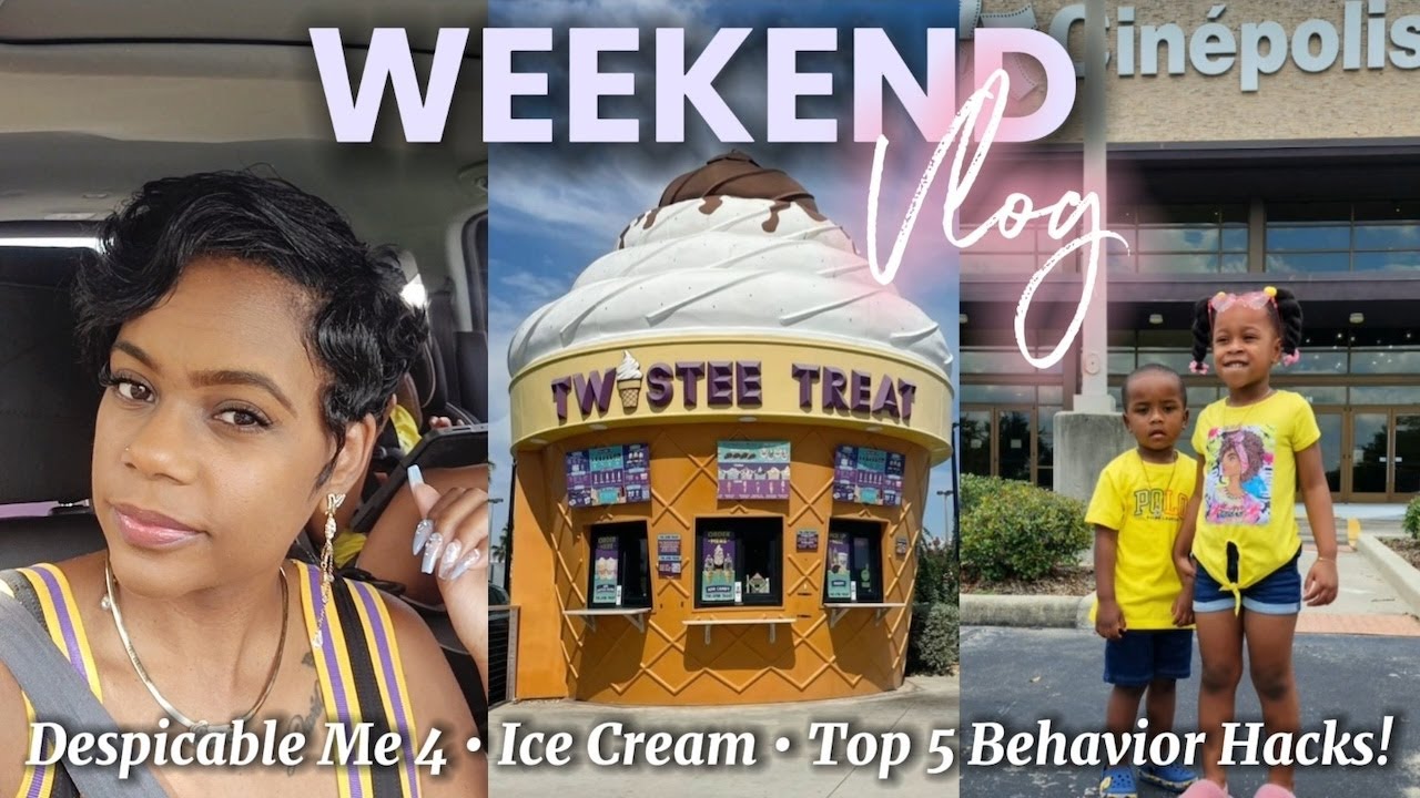 WEEKEND VLOG ♡ Lets go to the movies to watch Despicable Me 4 🍿🎥 My Top ...
