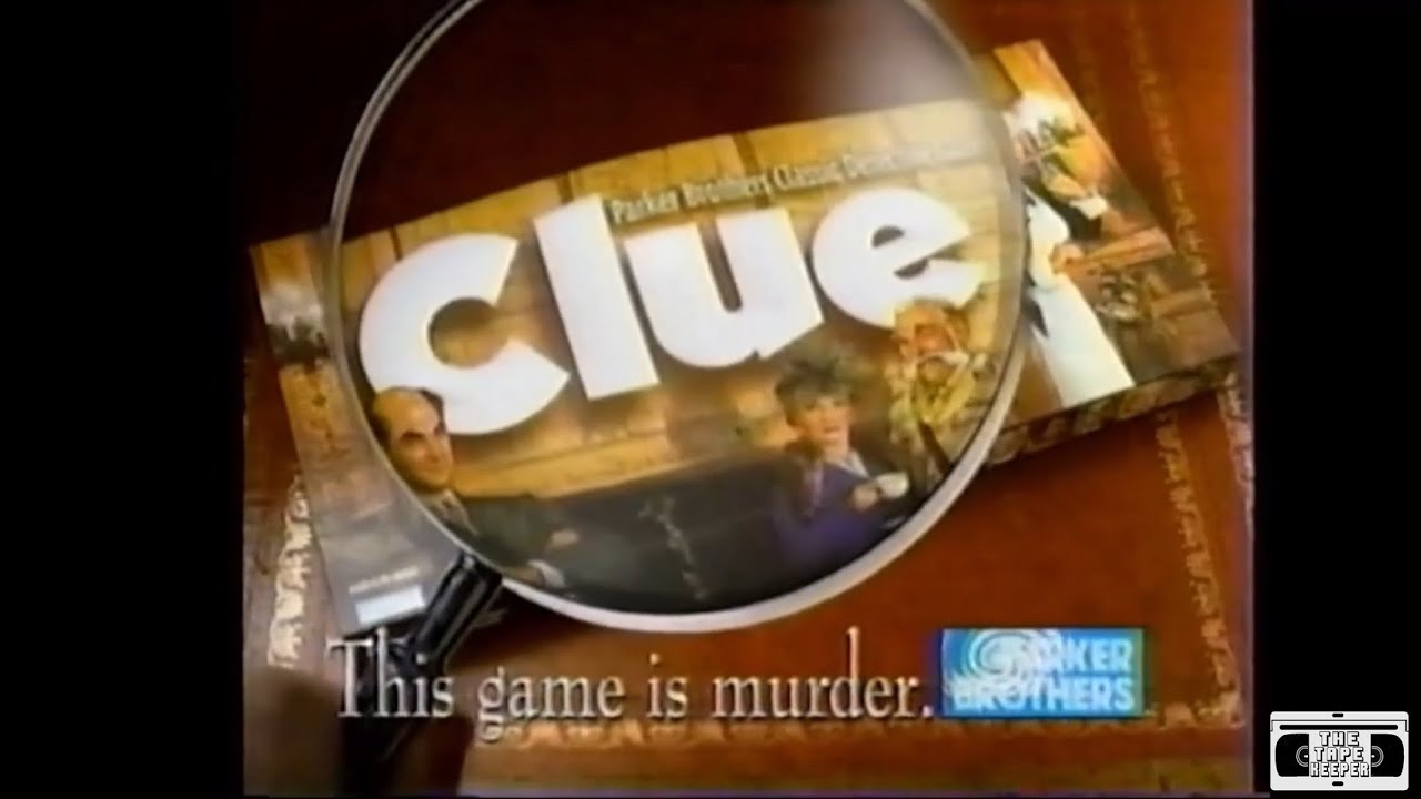 Clue / Cluedo Commercial - 1998 - YouTube